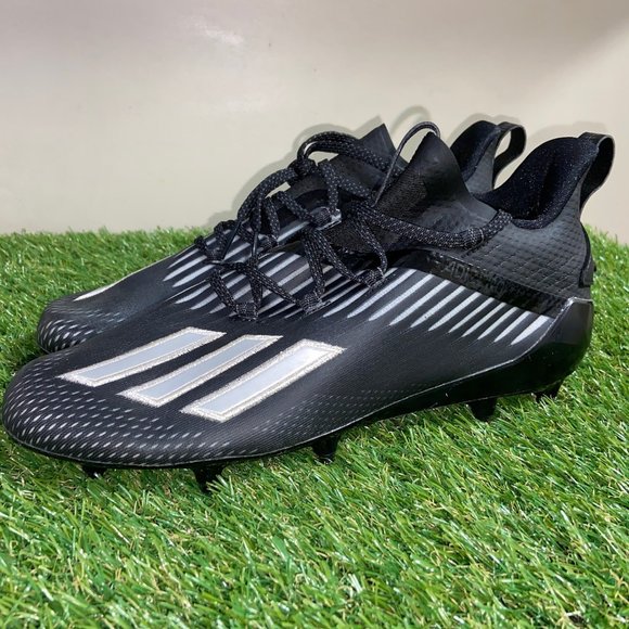 adidas | Shoes | Adidas Adizero Football Cleats Sample Black Silver ...